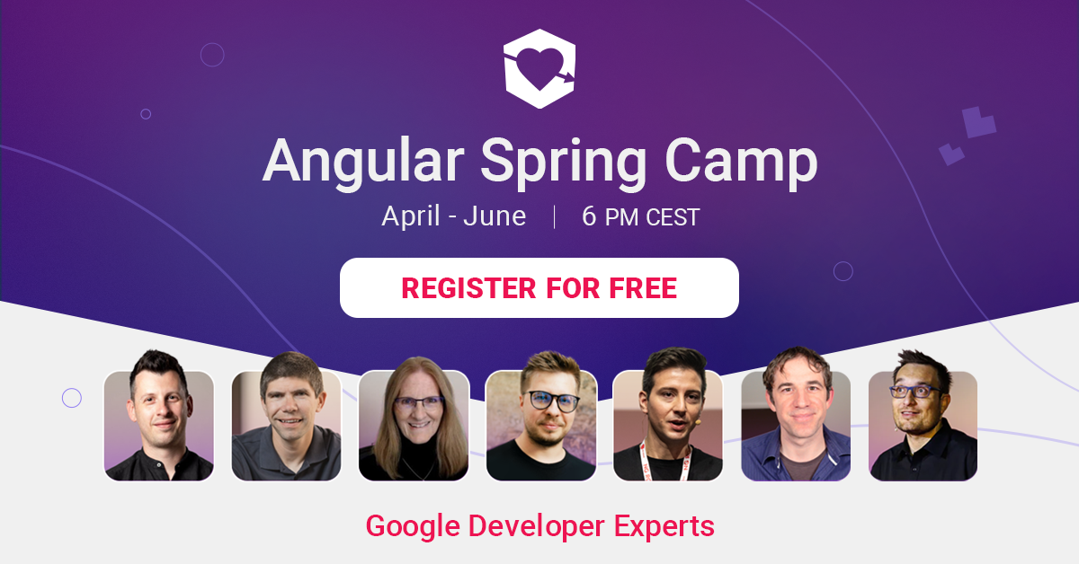 Angular.love Spring Camp: Online June 18, 6PM